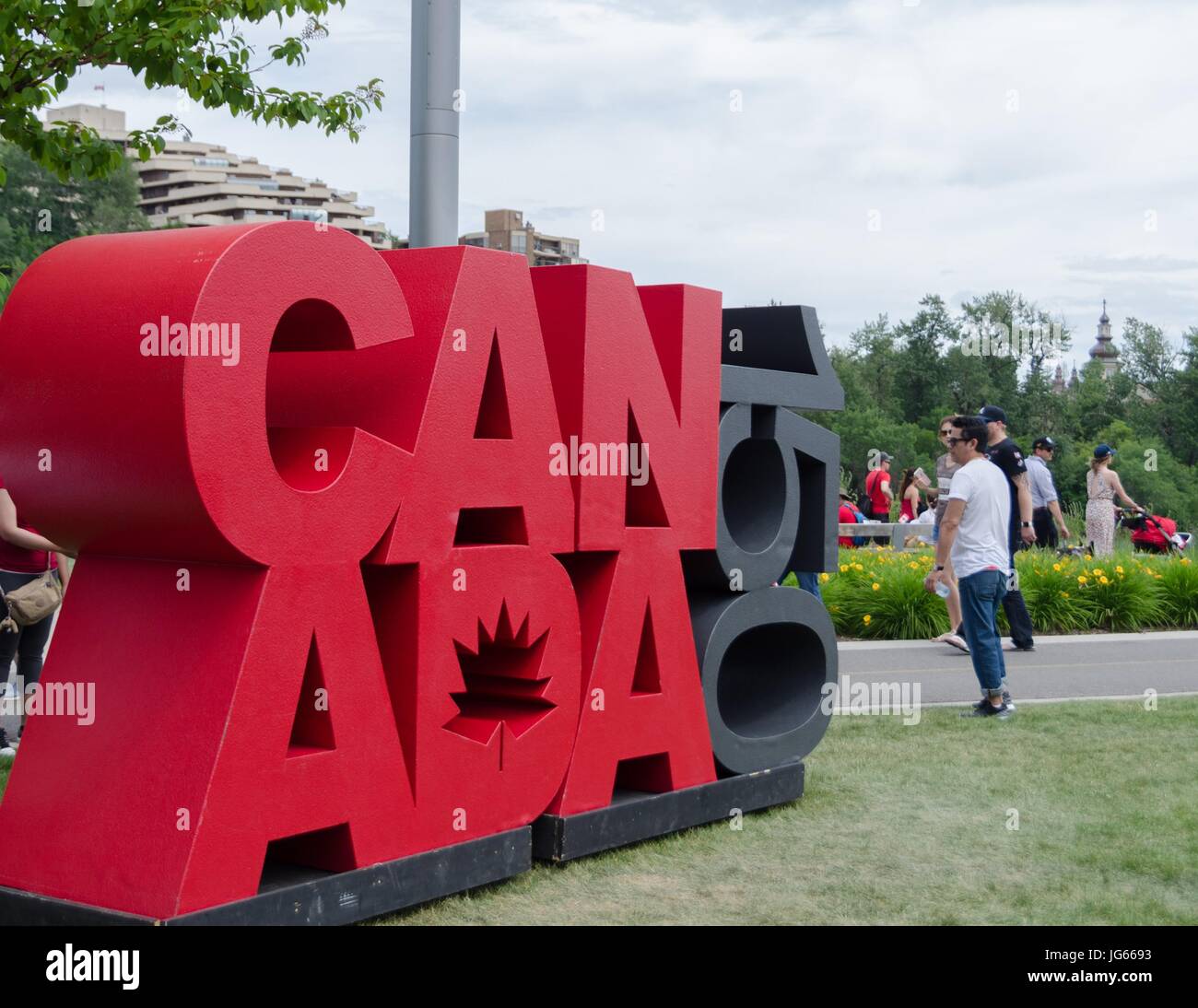 3d canada day hi-res stock photography and images - Alamy