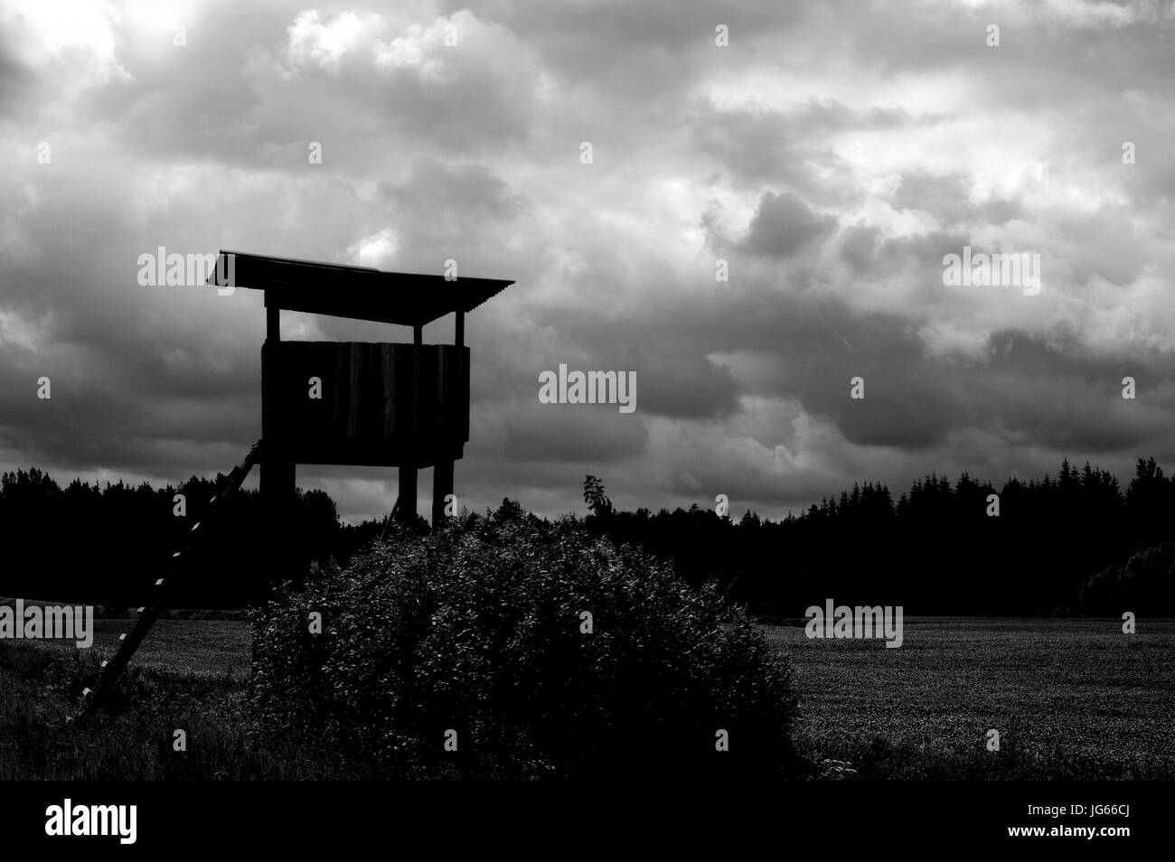 Hunter tower, Tower, Hunting Stock Photo - Alamy