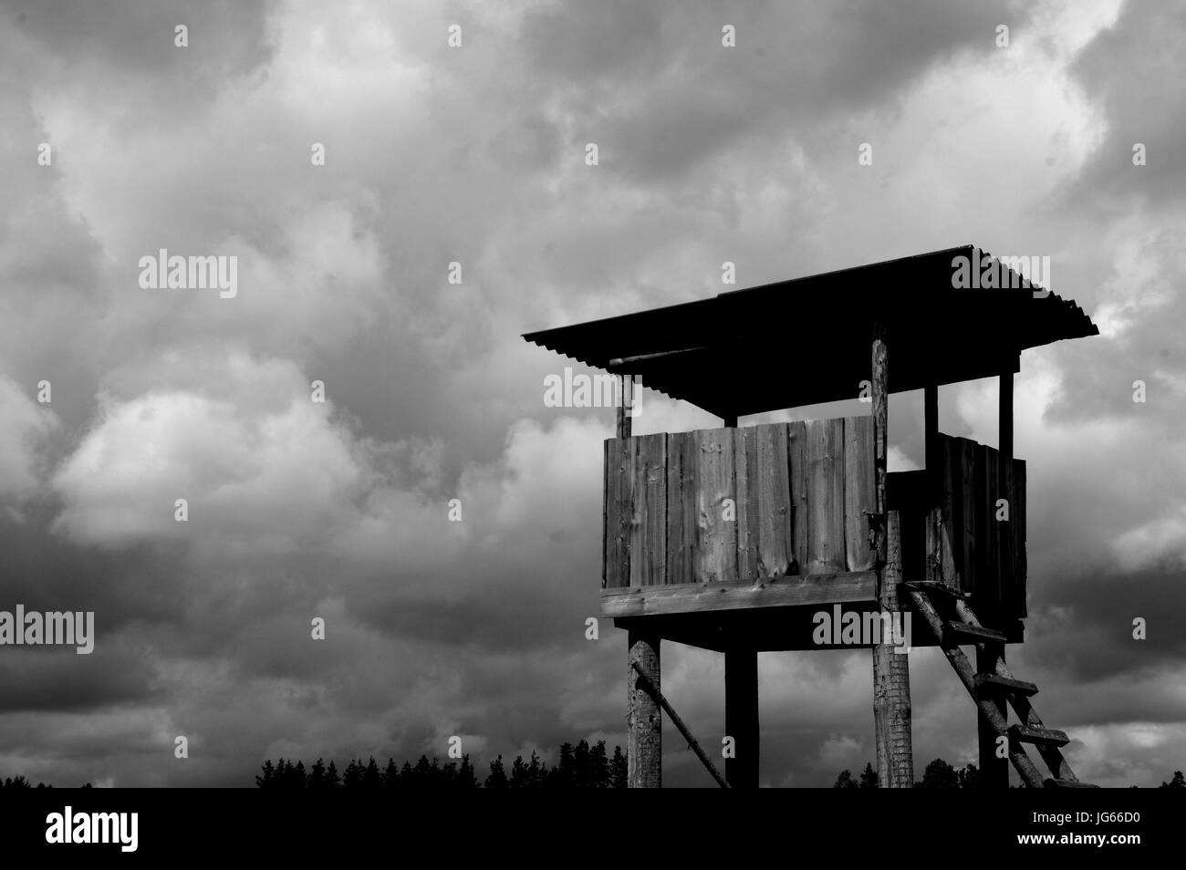 Hunter tower, Tower, Hunting Stock Photo - Alamy