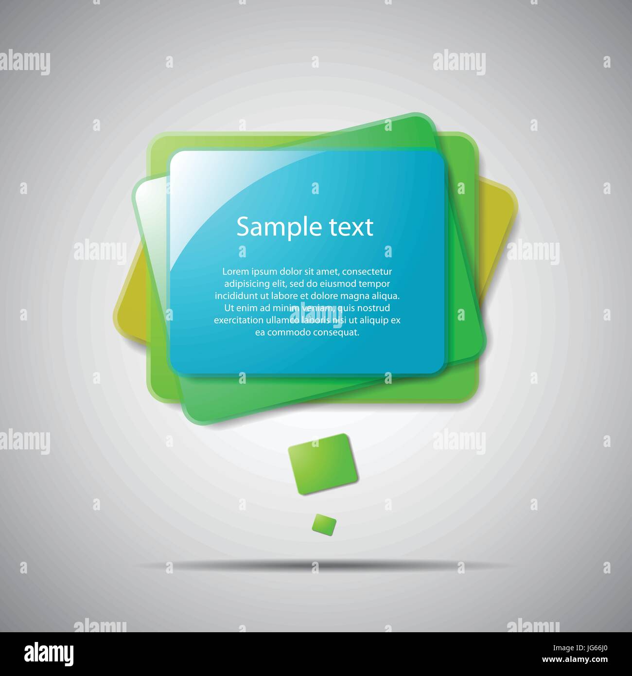 Abstract Colorful Glossy Speech Bubble Concept for Web and Design ...