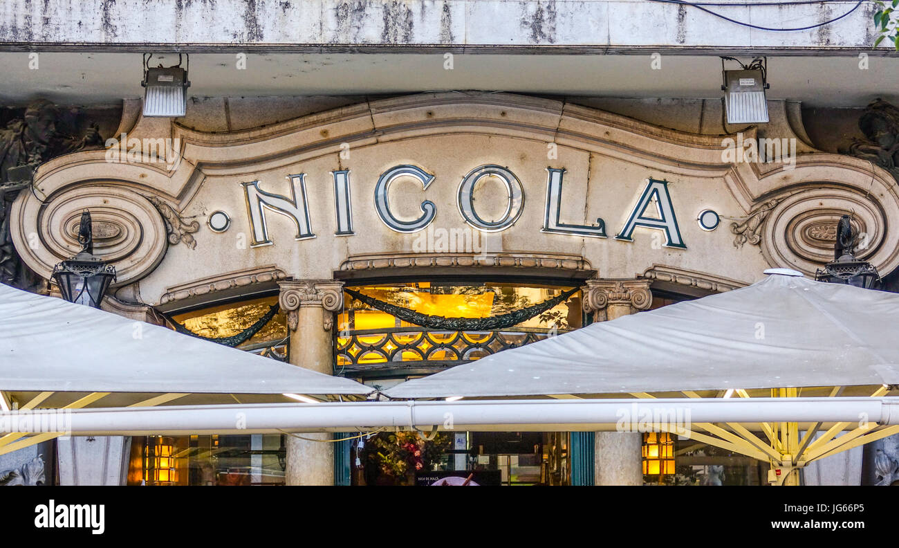 Cafe Nicola Portugal High Resolution Stock Photography and Images - Alamy
