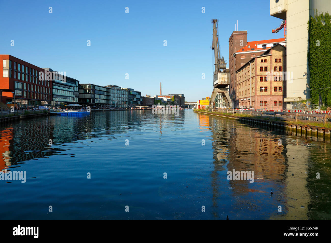 Stadthafen I, Hafen Muenster, Westfalen, Nordrhein-Westfalen Stock ...