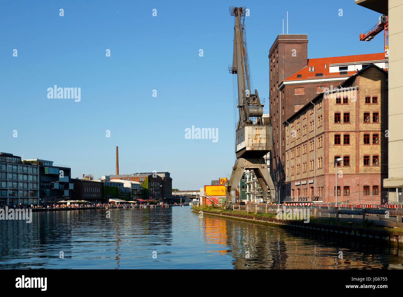 Stadthafen I, Hafen Muenster, Westfalen, Nordrhein-Westfalen Stock ...