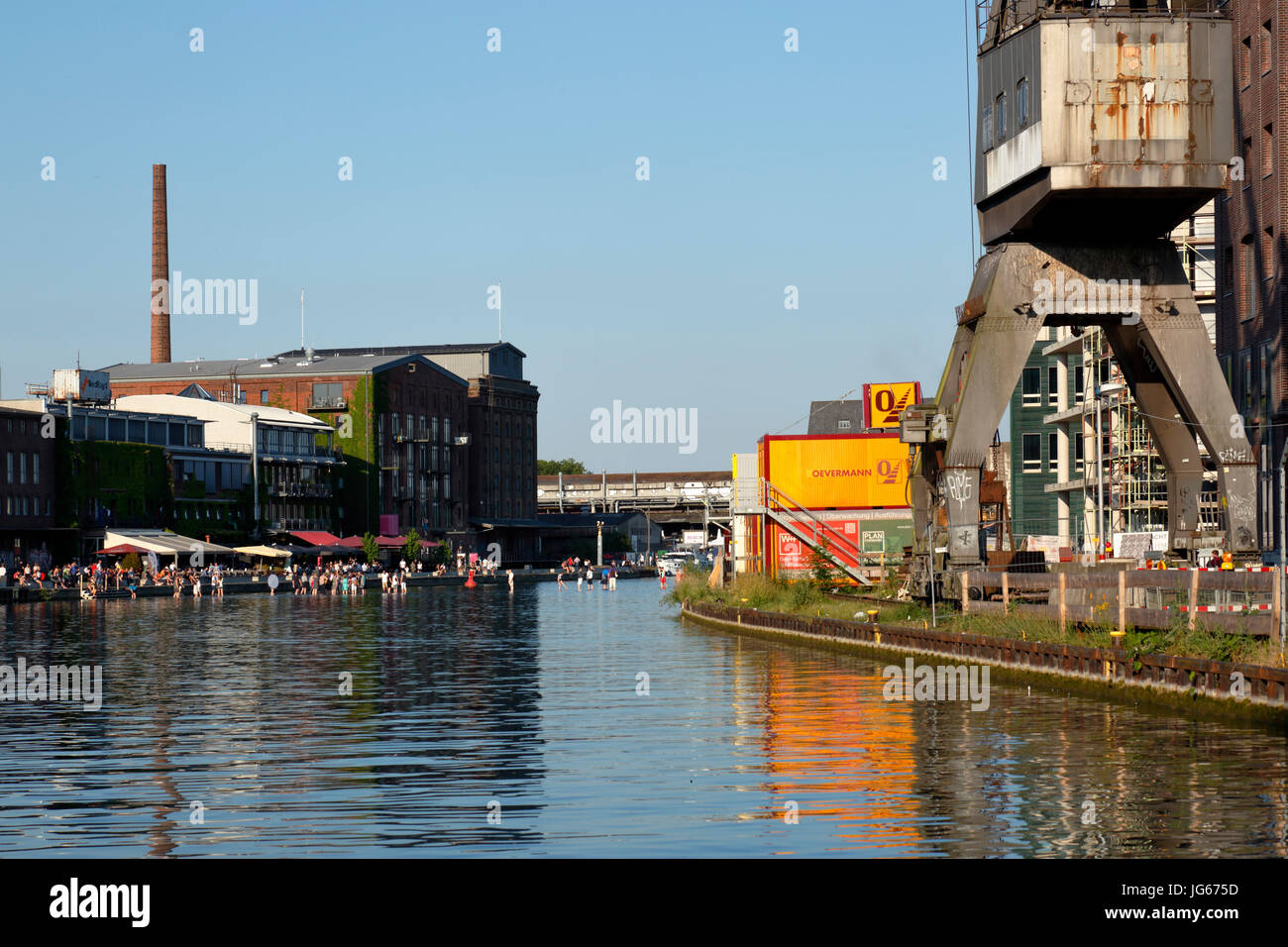 Stadthafen I, Hafen Muenster, Westfalen, Nordrhein-Westfalen Stock ...