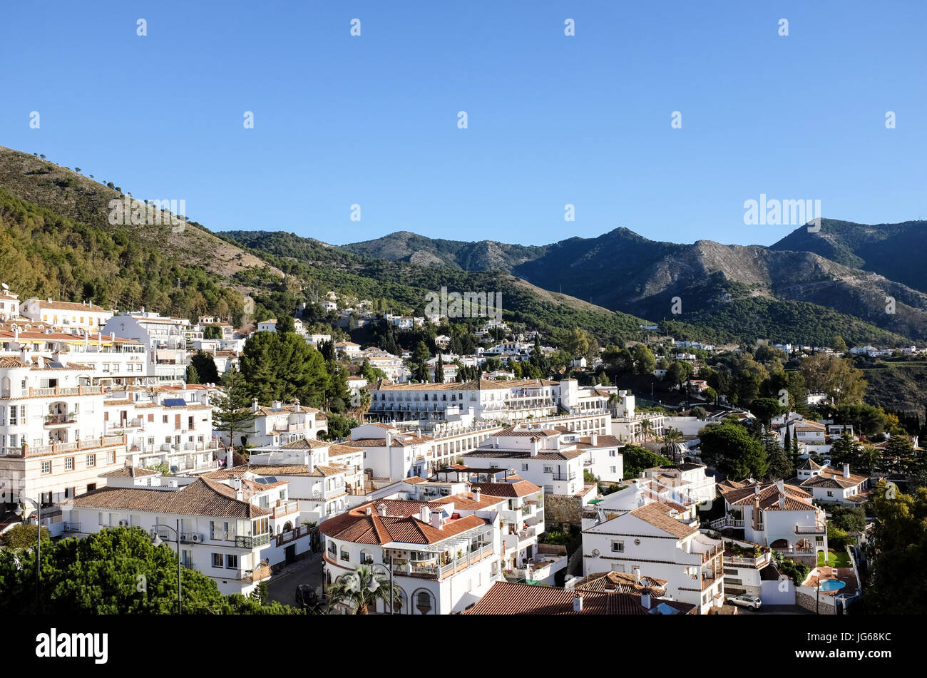 Mijas spanish village hi-res stock photography and images - Alamy