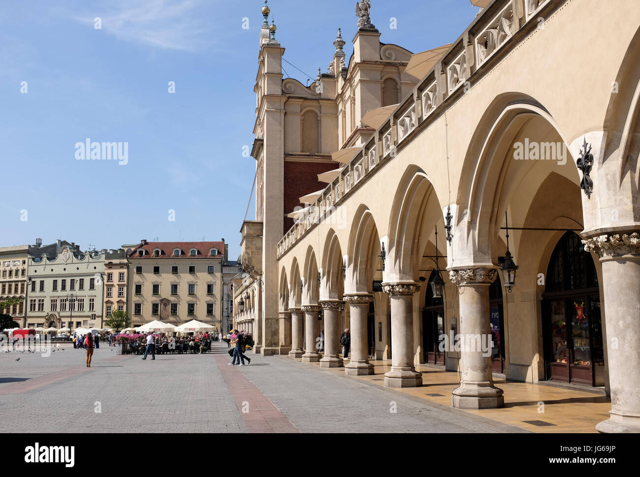Renaissance cloth hall, krakow, poland hi-res stock photography and ...