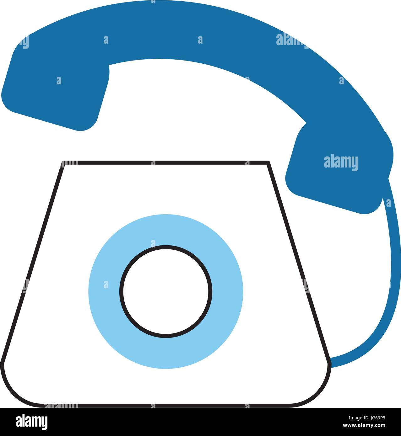 telephone service isolated icon vector illustration design Stock Vector ...