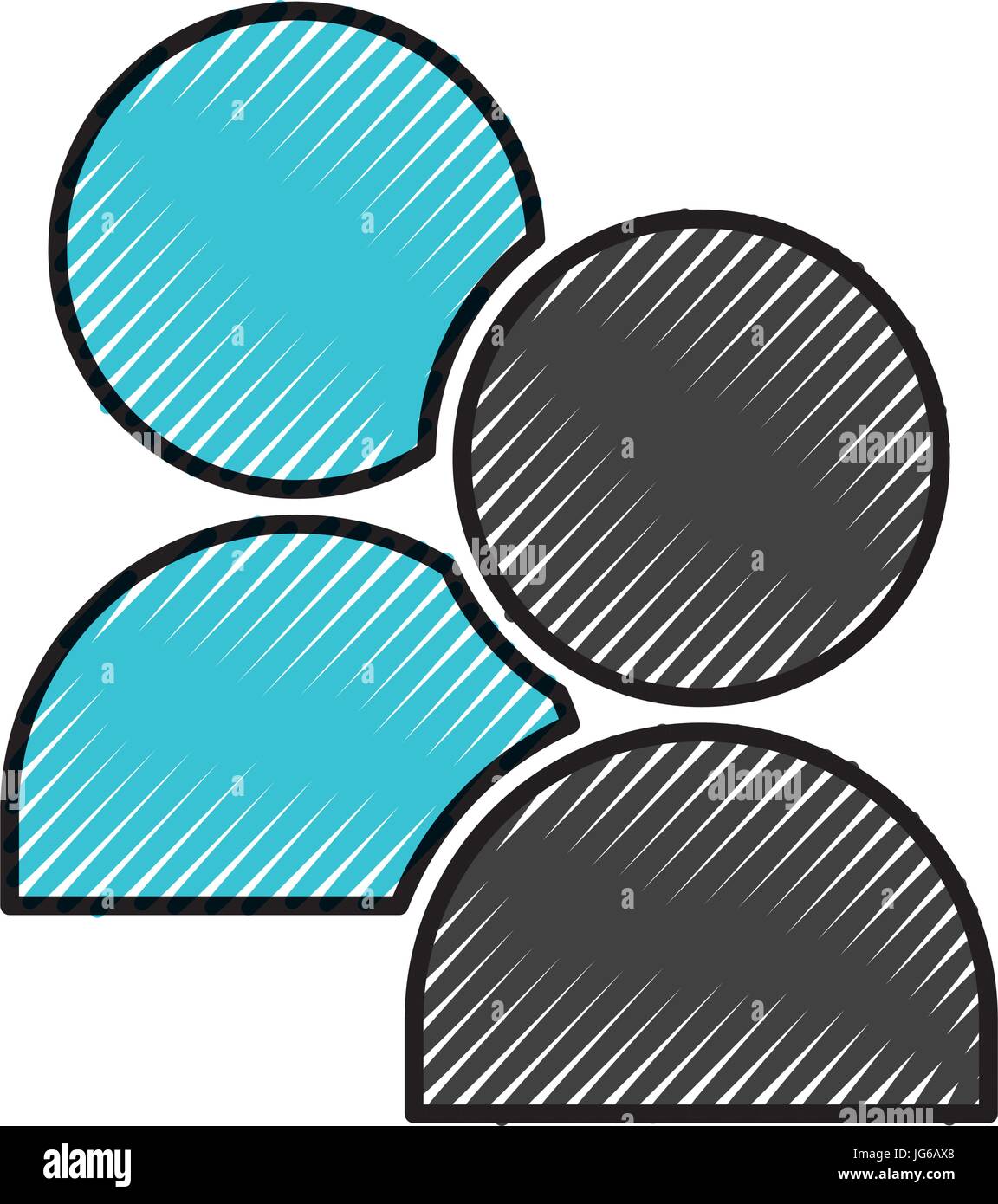 community avatars isolated icon Stock Vector Image & Art - Alamy