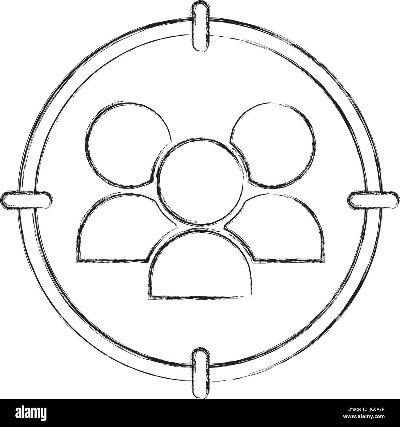 community avatars isolated icon Stock Vector Image & Art - Alamy