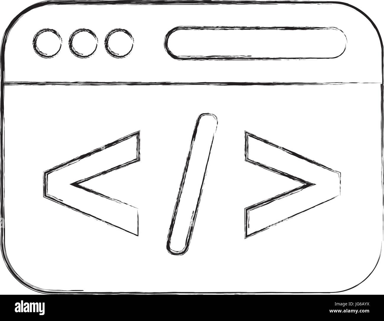 template web programming language Stock Vector Image & Art - Alamy