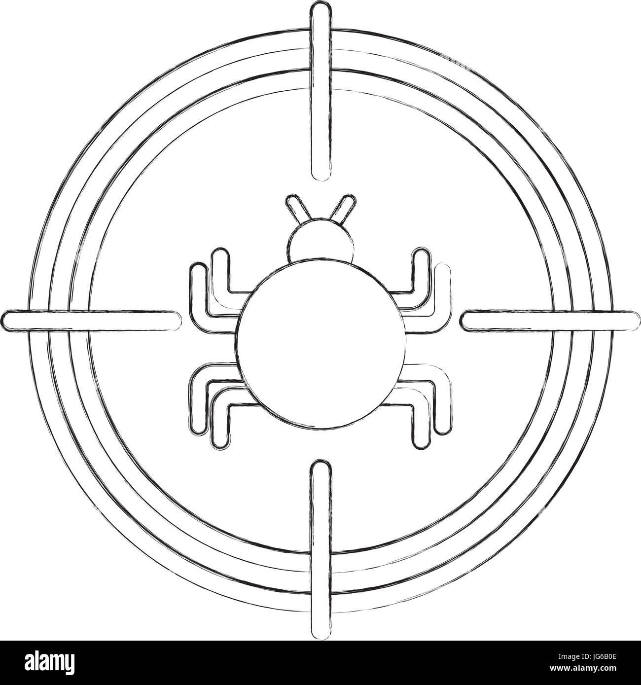 Computer infected virus Black and White Stock Photos & Images - Alamy