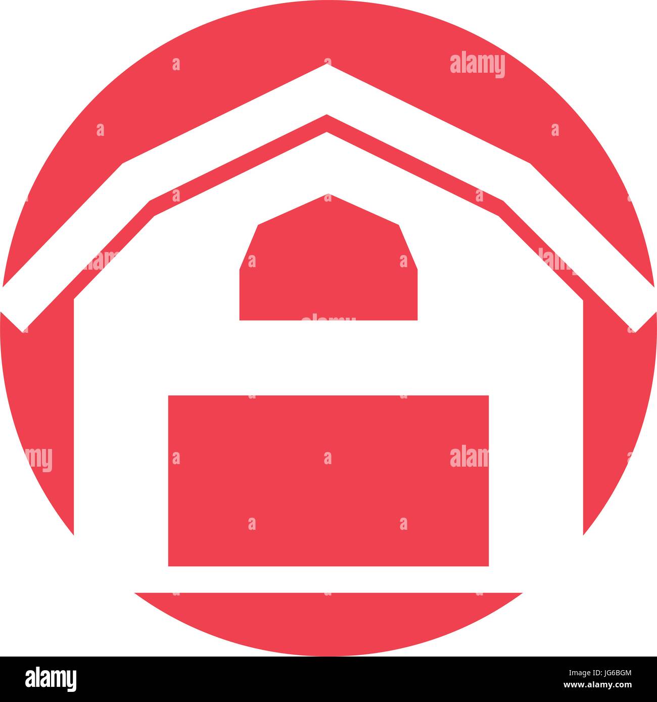 Farm building icon stable nature hi-res stock photography and images ...