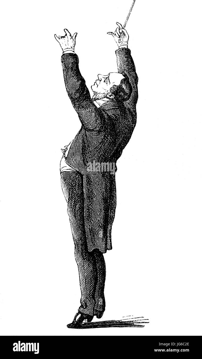 Conductor Of Orchestra Cut Out Stock Images & Pictures - Alamy