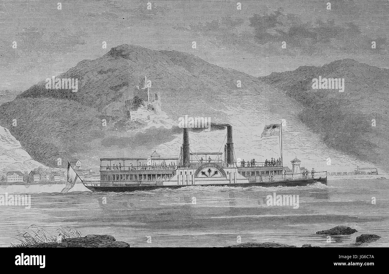 Steam boat 19th century hi-res stock photography and images - Alamy
