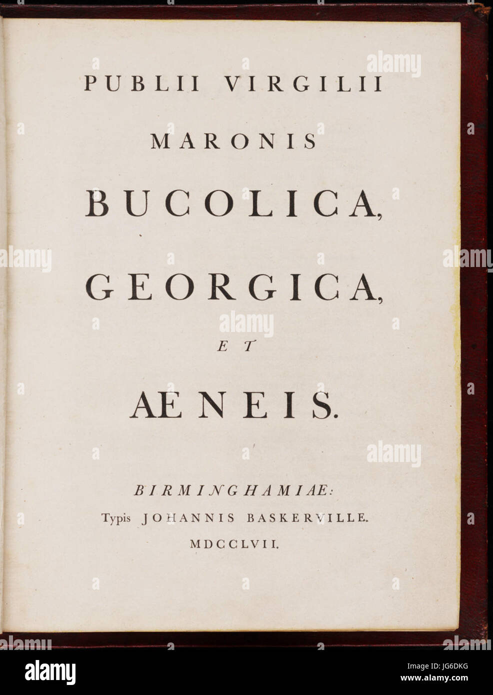 Publii Virgilii Maronis Bucolica, Georgica, et Æneis by John ...