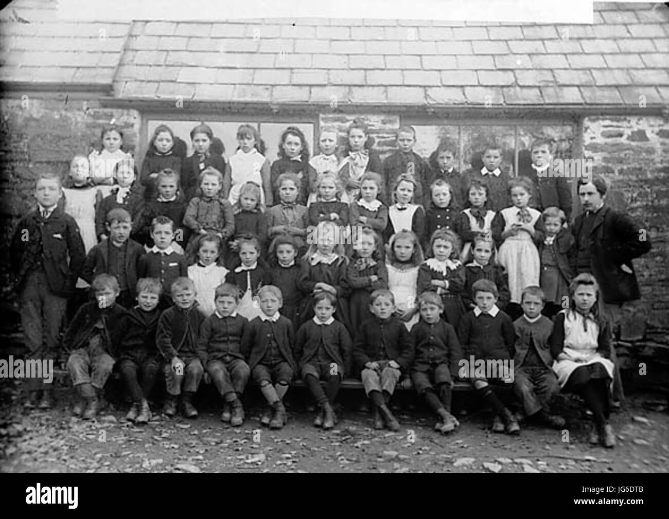 Classrooms pupils Black and White Stock Photos & Images - Alamy
