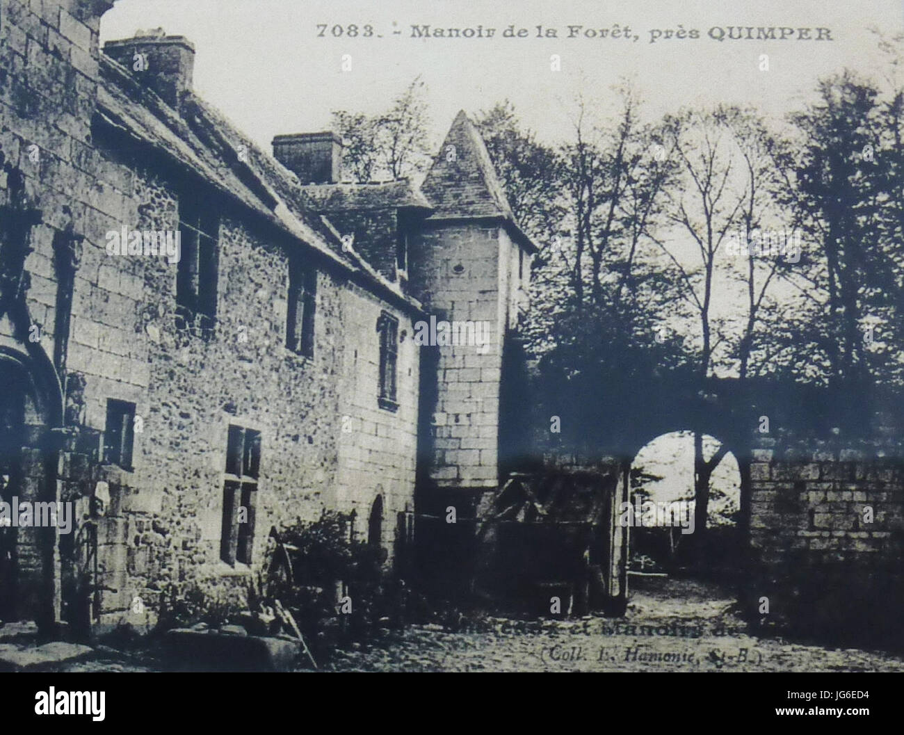 Quimper 263 Le manoir de La Forêt Stock Photo - Alamy