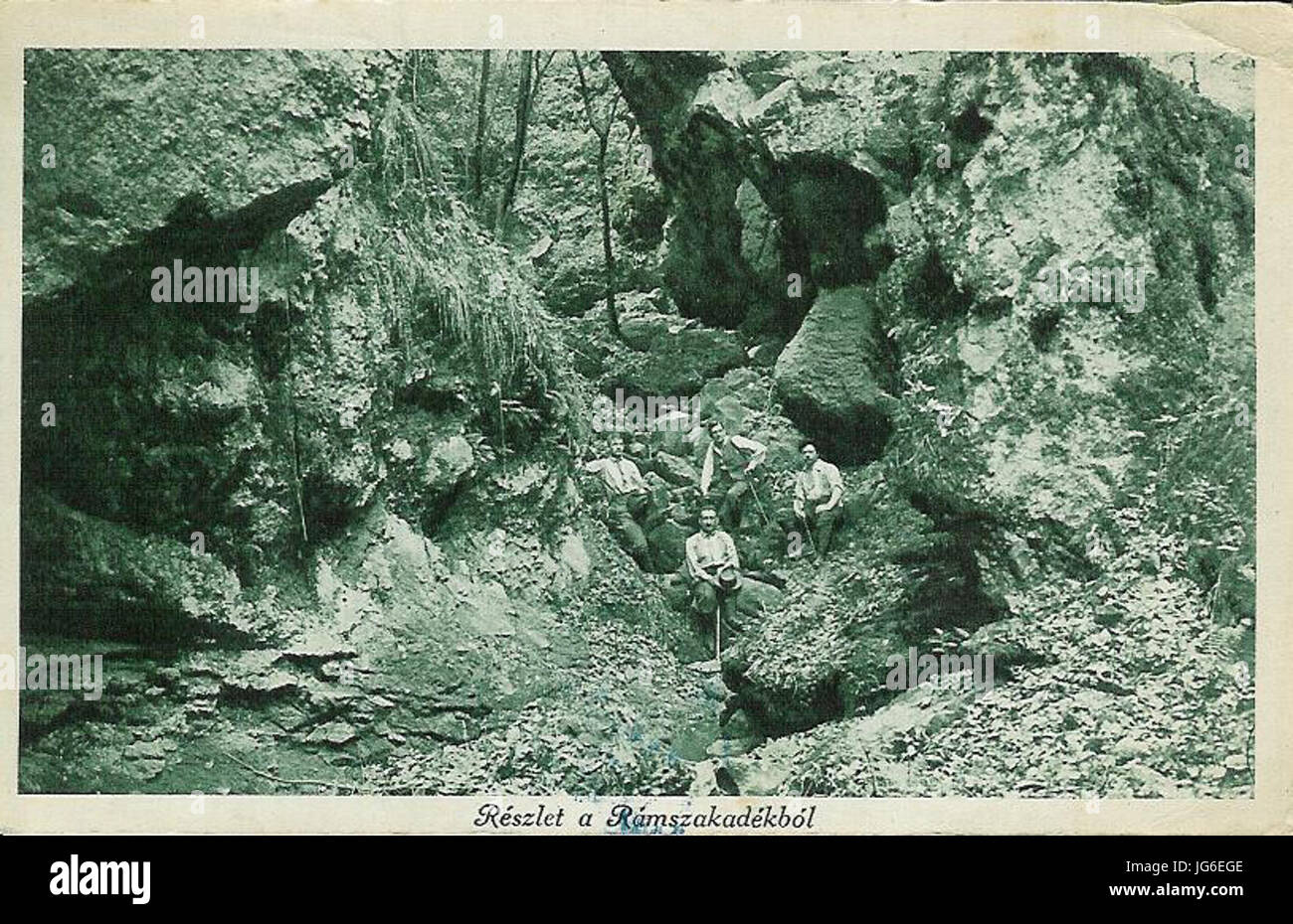 Rám-szakadék, Bekey Imre Gábor fényképén Stock Photo - Alamy