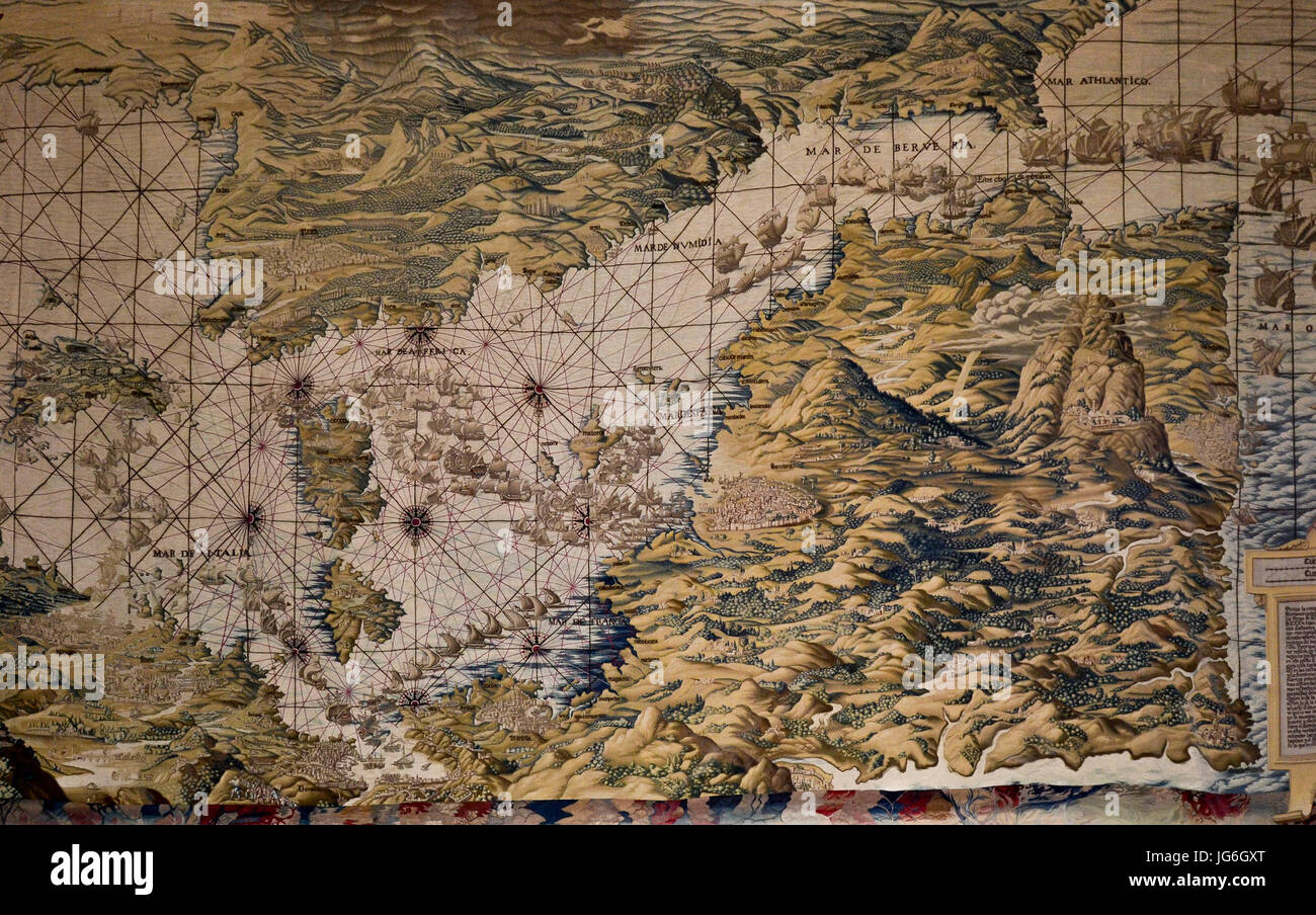 Mapa real hi-res stock photography and images - Alamy