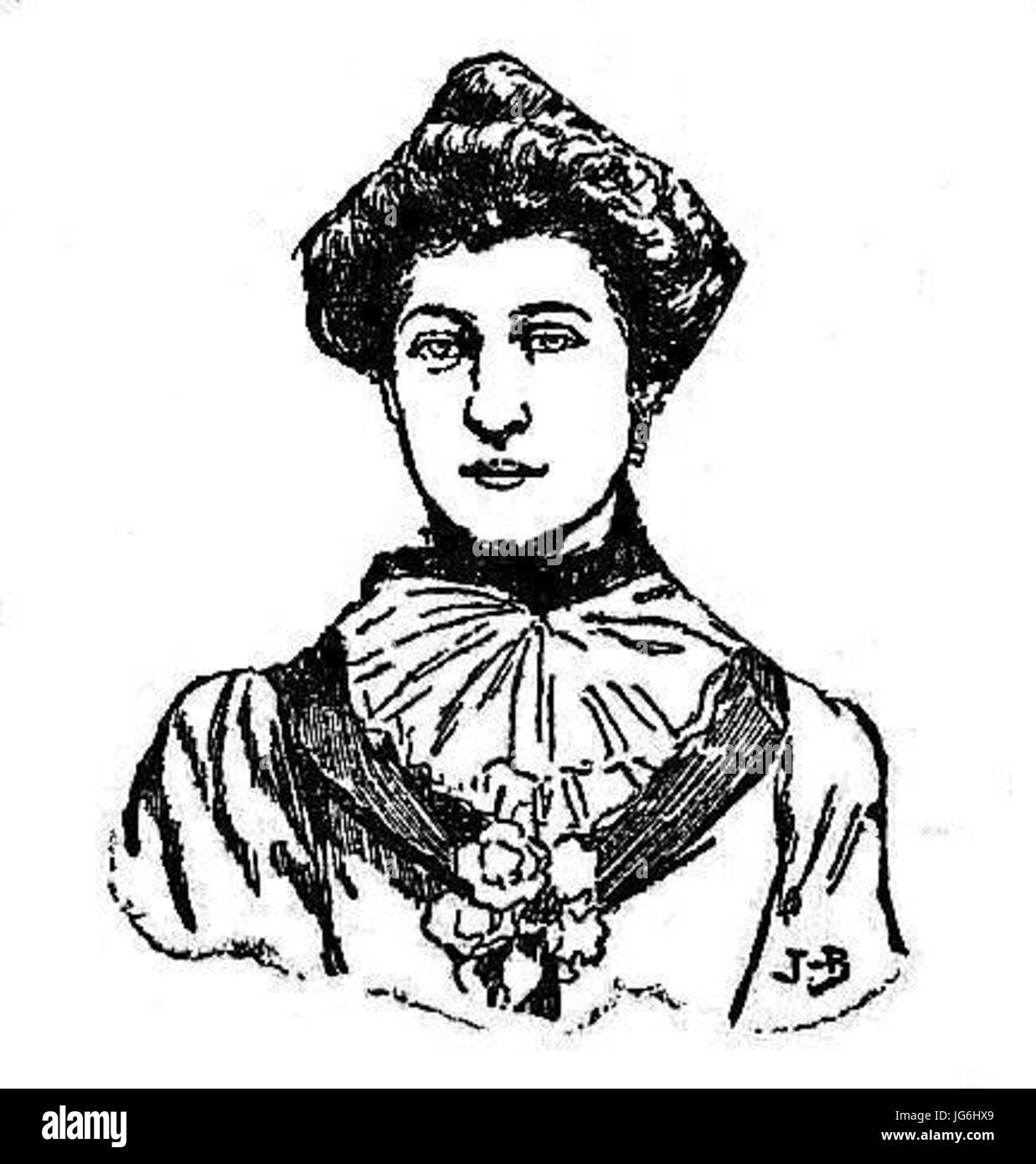 Reine du marché des Carmes 1902 Stock Photo - Alamy