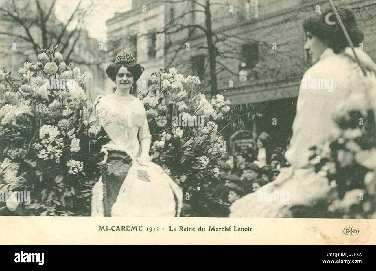 Reine du Marché Lenoir 1912 Stock Photo - Alamy