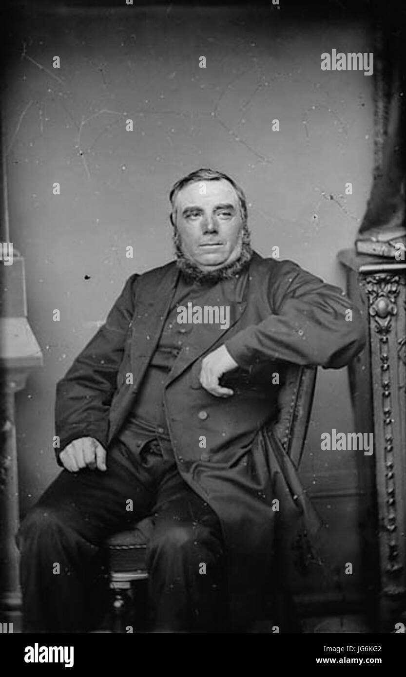 Revd J Robinson Llansilin NLW3364367 Stock Photo - Alamy
