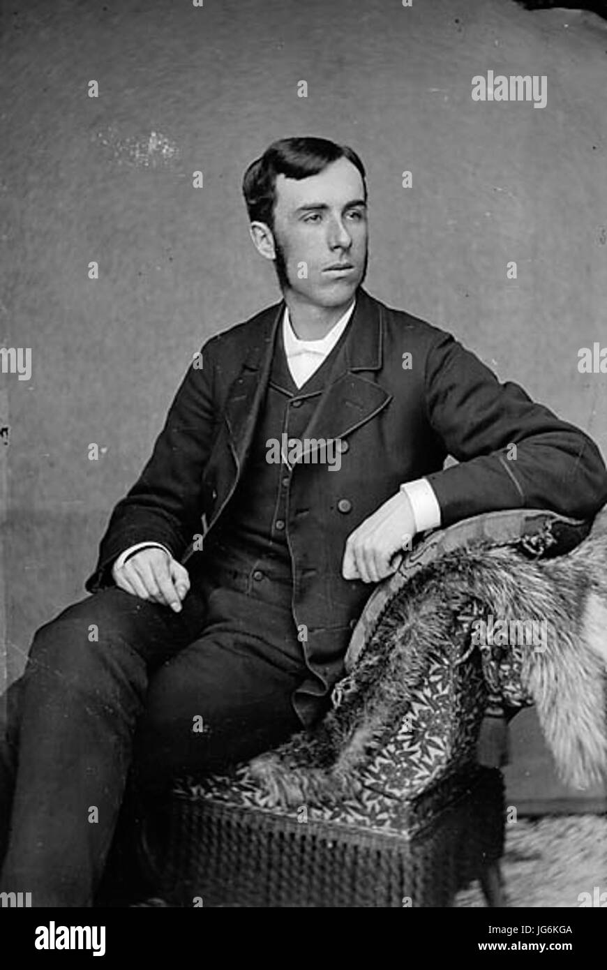 Revd J Williams Brynsiencyn NLW3361020 Stock Photo - Alamy