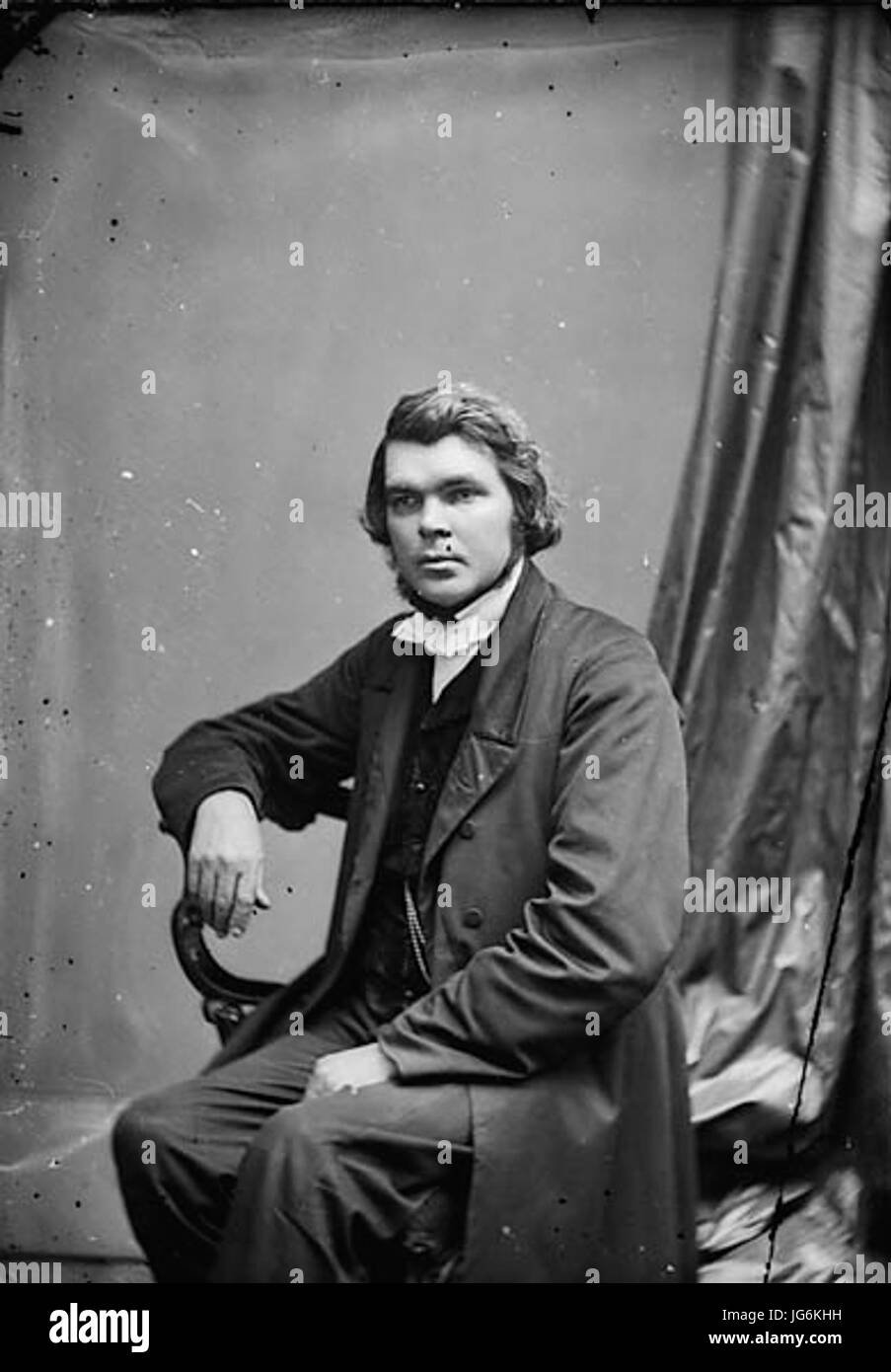Revd John Emlyn Jones 28Ioan Emlyn 1820-7329 NLW3364394 Stock Photo - Alamy