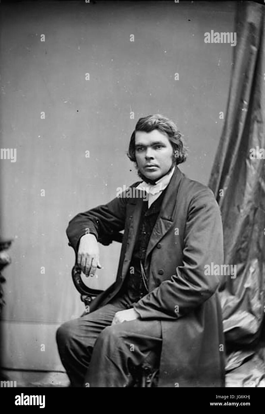 Revd John Emlyn Jones 28Ioan Emlyn 1820-7329 NLW3364395 Stock Photo - Alamy