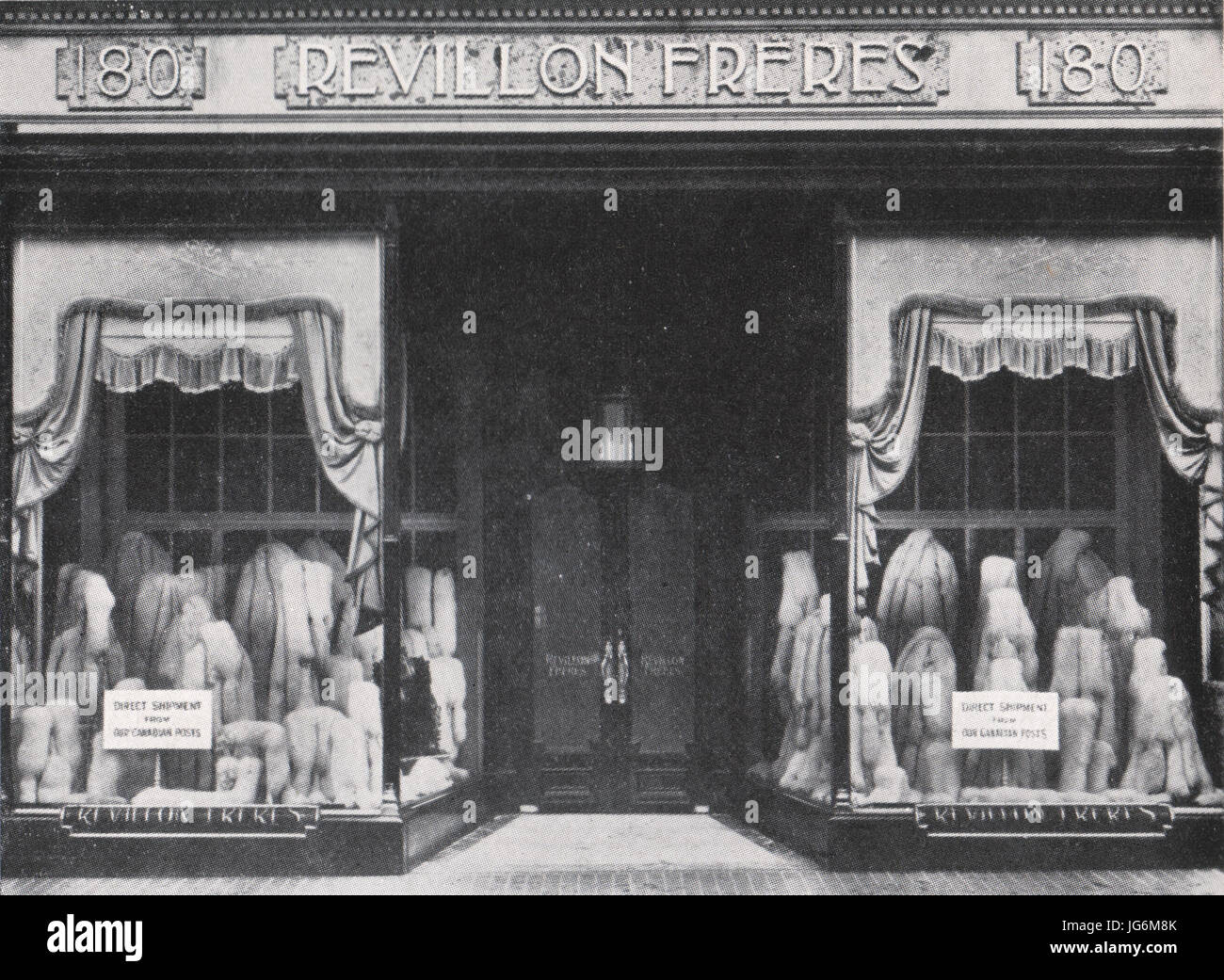 Revillon Frères, Rue de Rivoli, Paris Stock Photo - Alamy