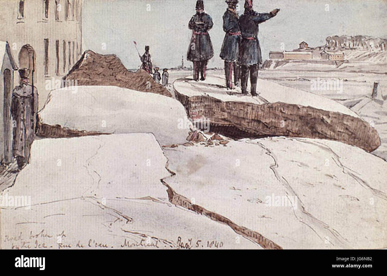 Montreal road map hi-res stock photography and images - Alamy