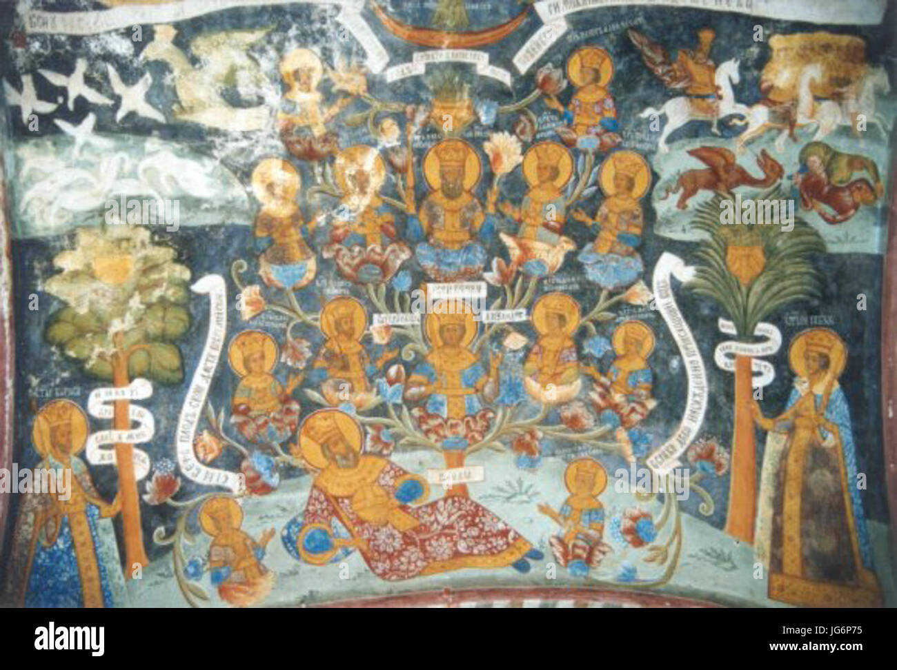 Romanov family tree 28Elijah the Prophet in Yaroslavl29 Stock Photo - Alamy