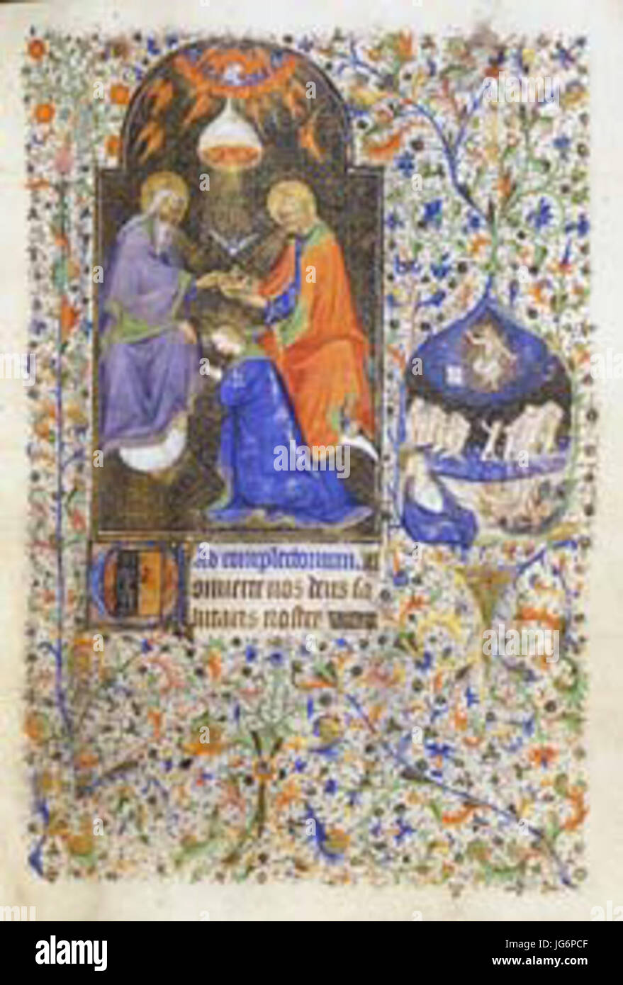 Maitre de Rohan 28Coronation29 Stock Photo - Alamy