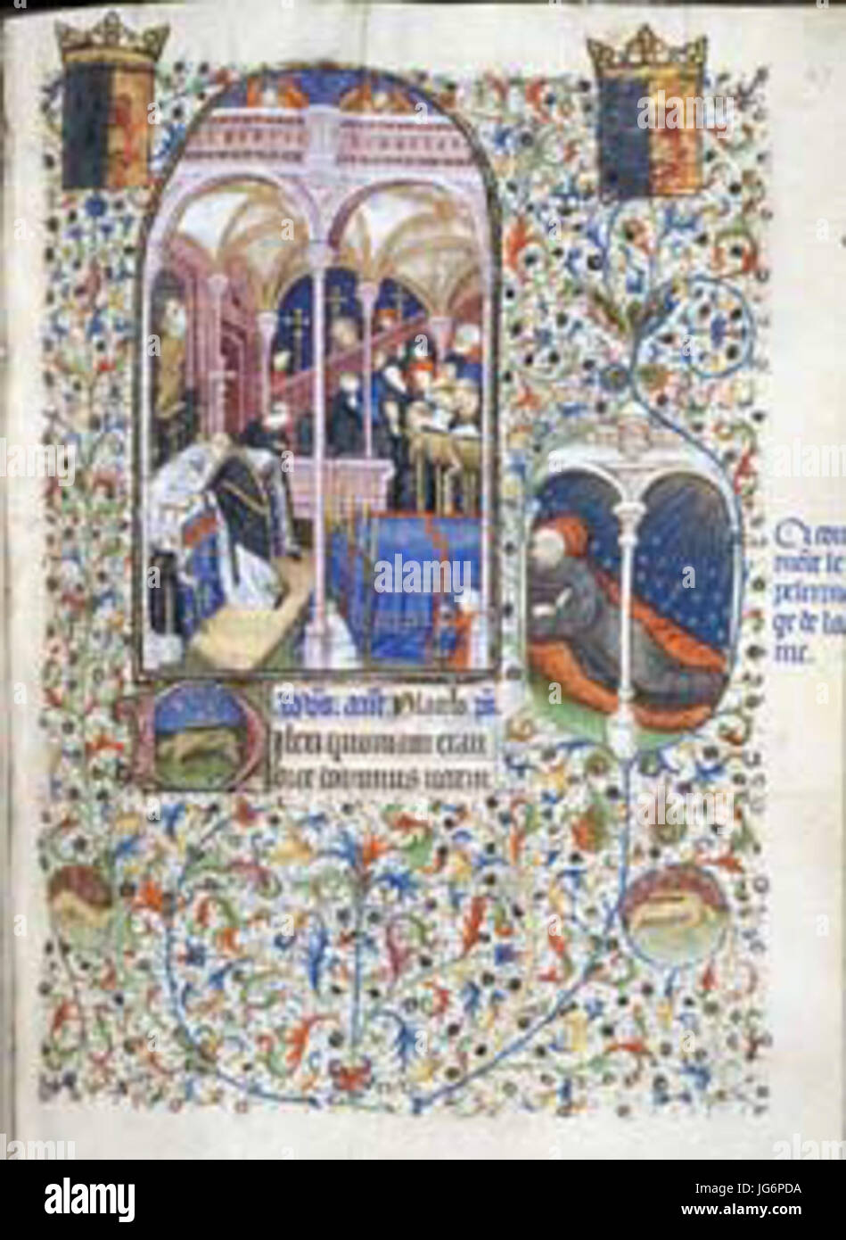 Maitre de Rohan 28Office of the Dead29 Stock Photo - Alamy