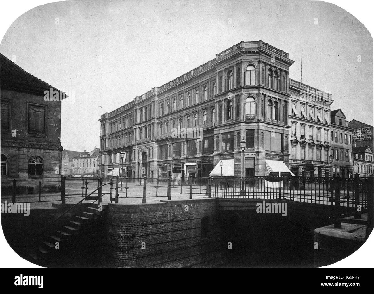 Rote Burg, Berlin 1880 Stock Photo - Alamy
