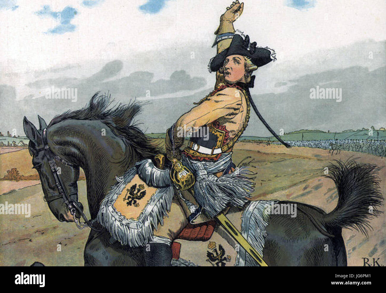 Prussian cavalry hi-res stock photography and images - Alamy