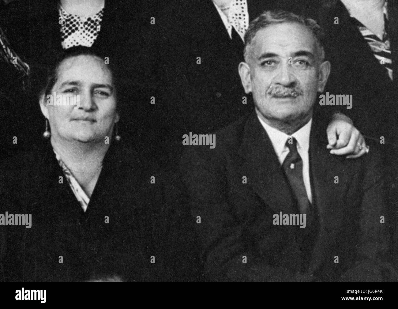 Makea Nui Tinirau Ariki et son épouse Tutini Stock Photo - Alamy