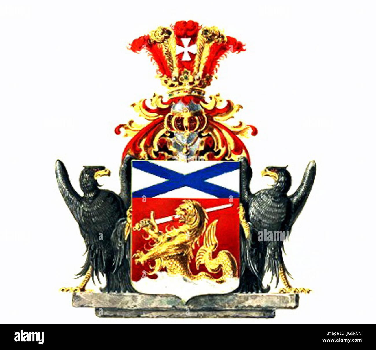 RU COA Rudnev XIX 18 Stock Photo - Alamy