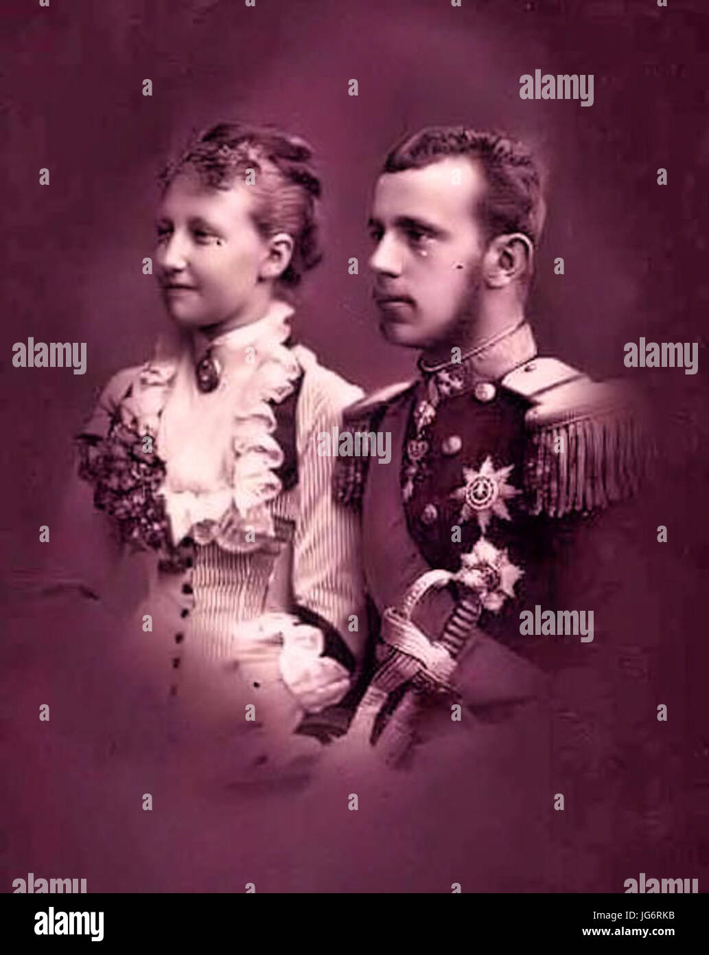 Rudolf and Stéphanie Stock Photo - Alamy