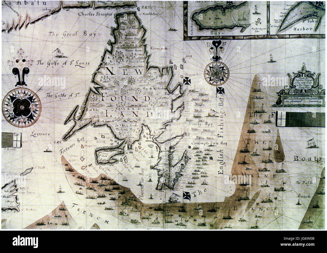 Map of sebastian cabot hi-res stock photography and images - Alamy