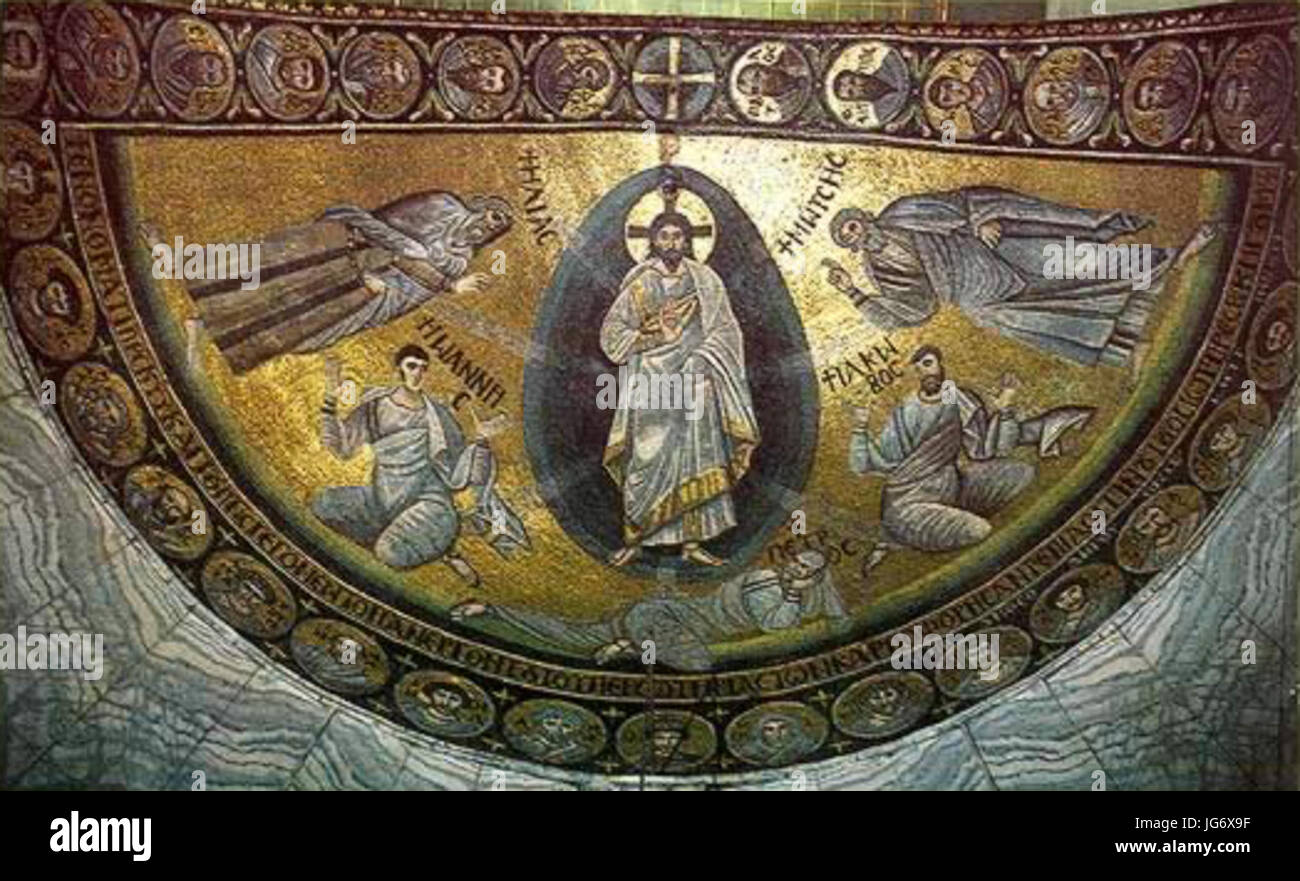 Transfiguration iconography hi-res stock photography and images - Alamy