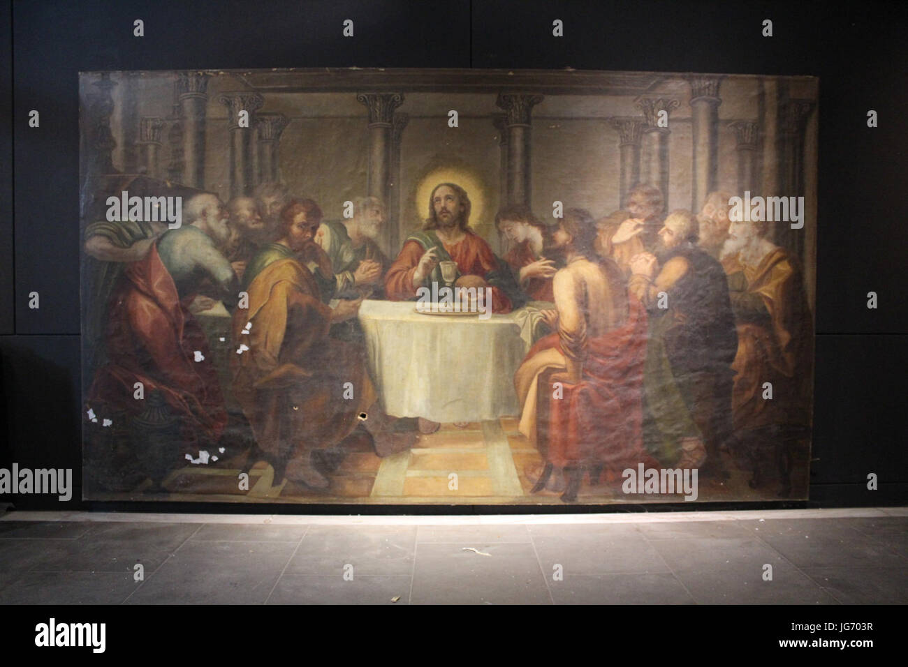 Sant Sopar de Joan Carles Panyó i Figaró Stock Photo - Alamy