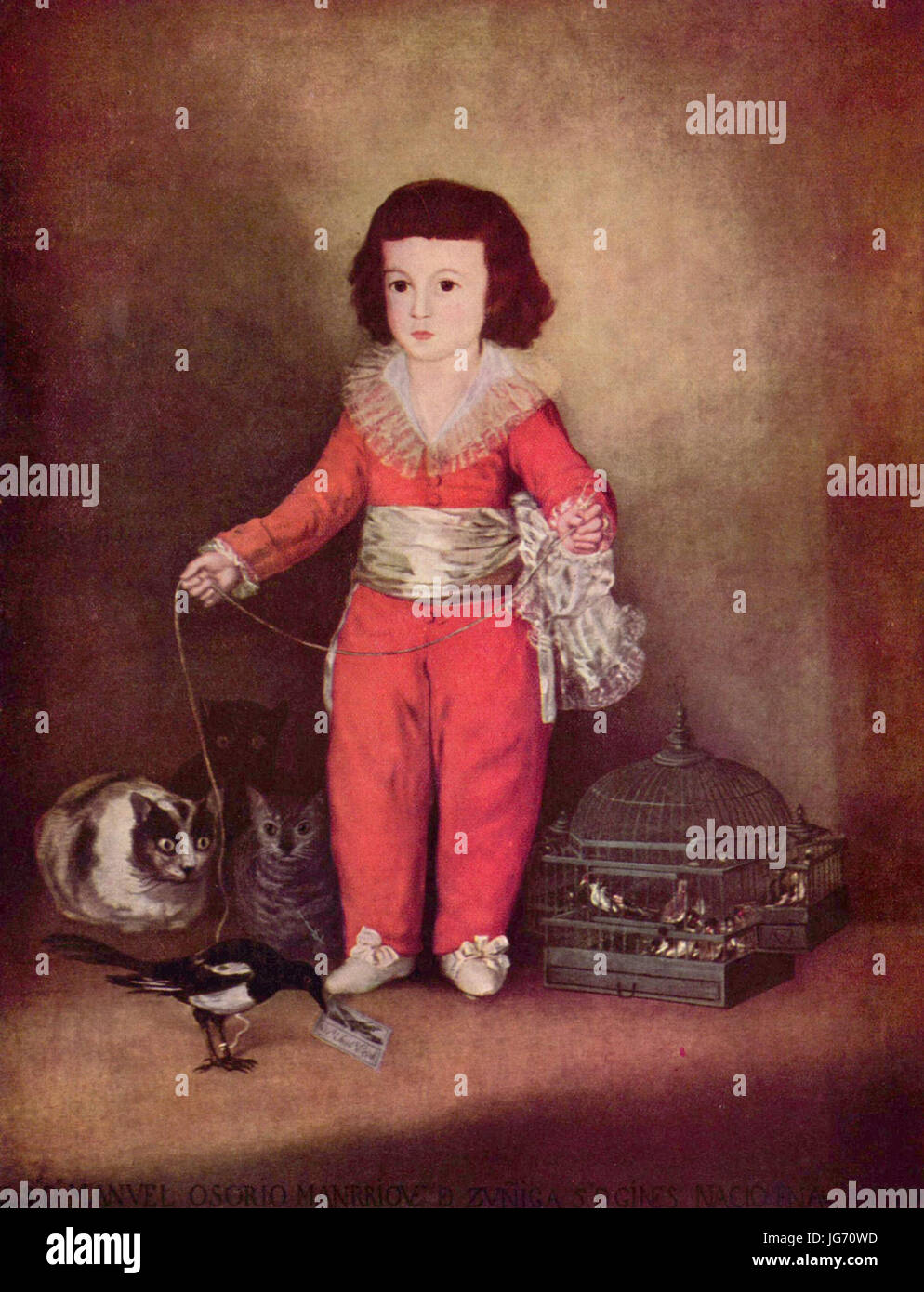 Manuel Osorio Manrique de Zúñiga por Goya Stock Photo - Alamy