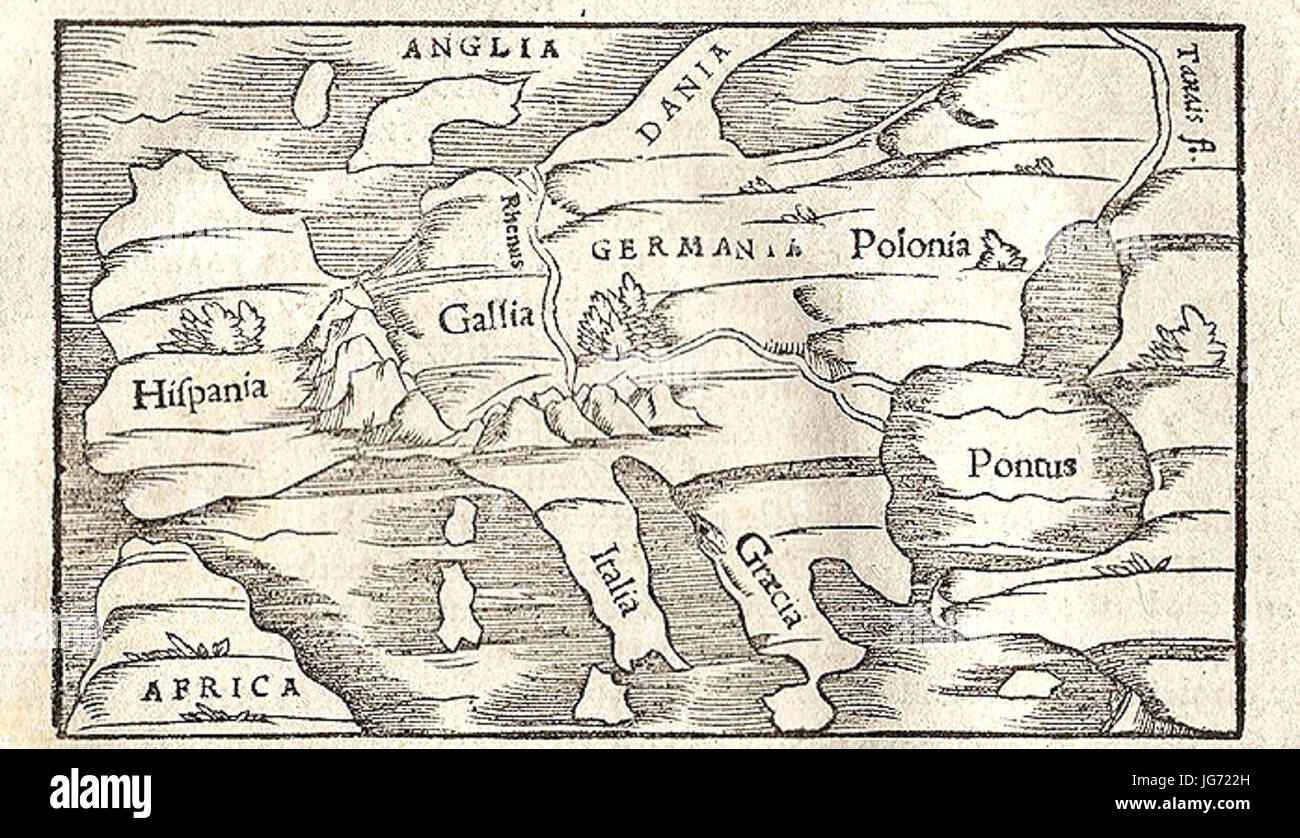 Map Of Ancient Europe 28156729 Stock Photo Alamy