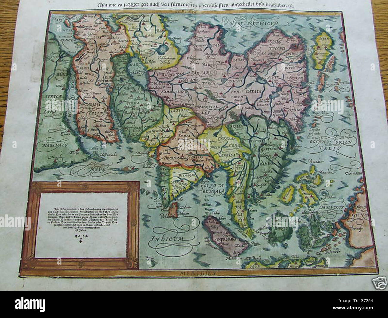 Old political map asia hi-res stock photography and images - Alamy