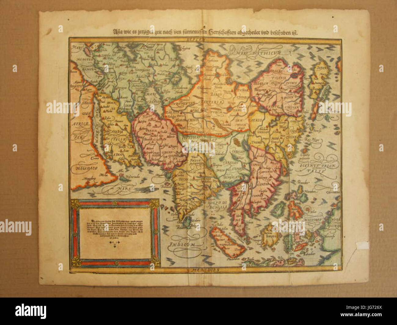 Map of Asia 28160029 Stock Photo - Alamy