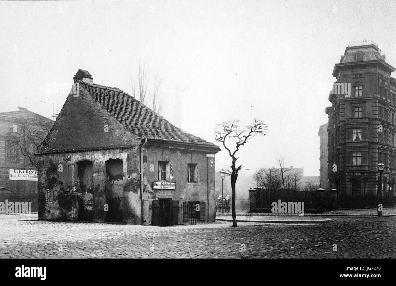 Schlesisches Tor, Berlin 1880 Stock Photo - Alamy