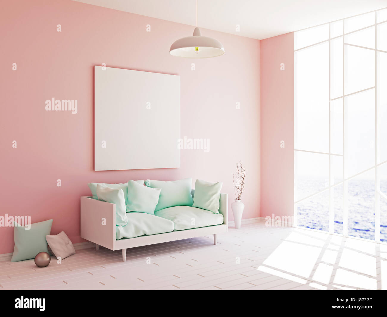 3d interior design hi-res stock photography and images - Alamy