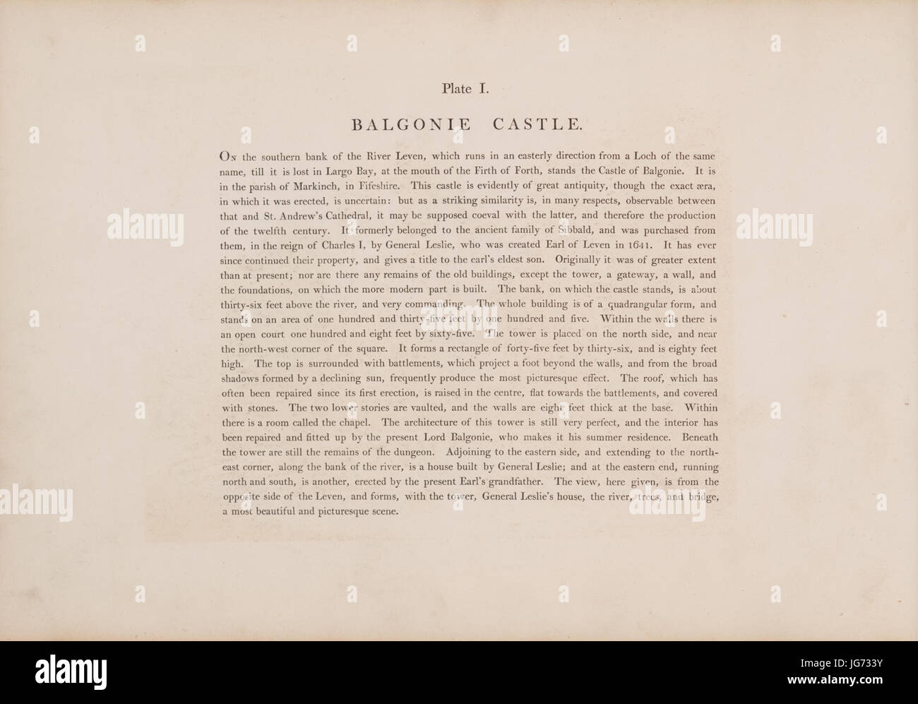 Balgonie castle hi-res stock photography and images - Alamy