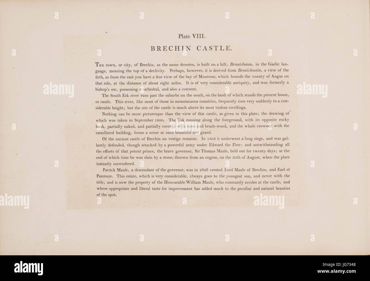 Map of brechin hi-res stock photography and images - Alamy